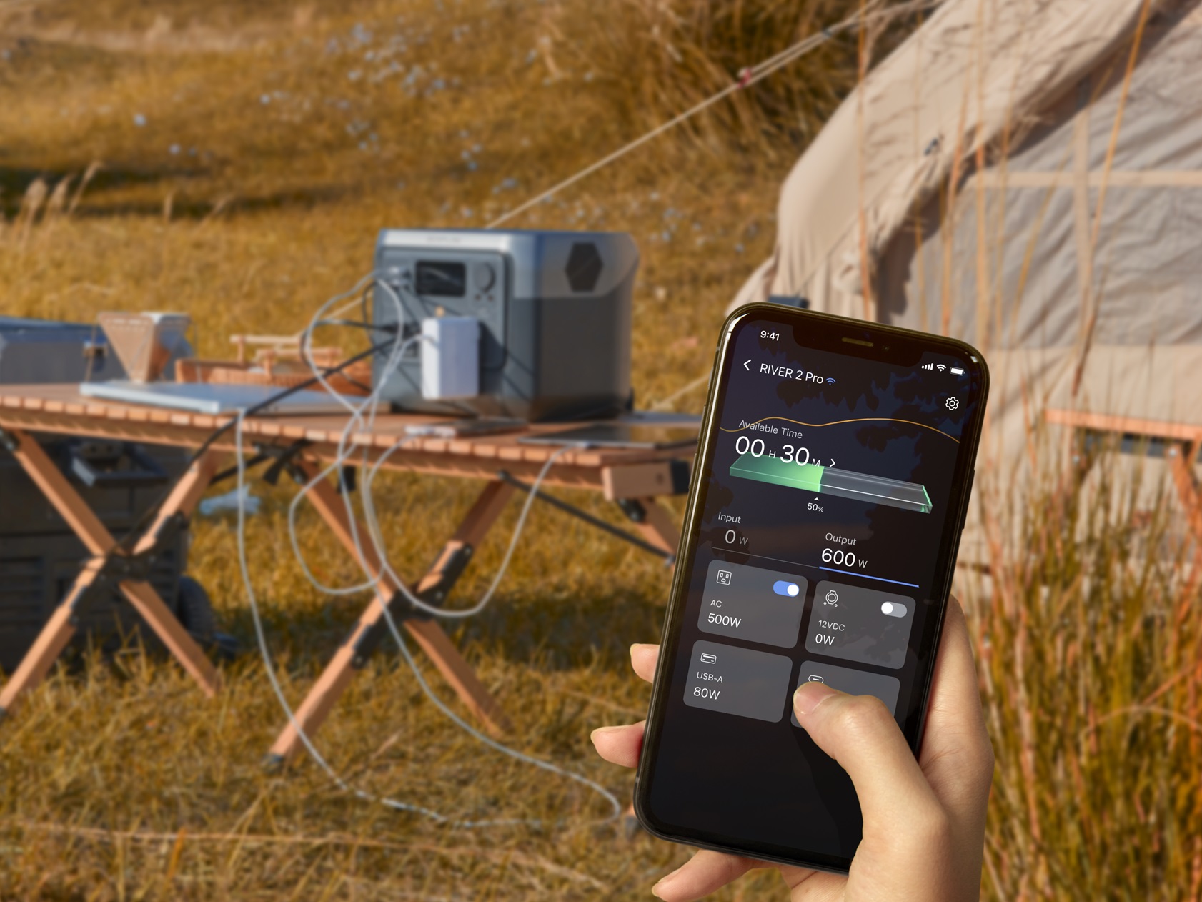 ECOFLOW RIVER 2 PRO ESTACIÓN DE ENERGÍA 768WH - ECAMI